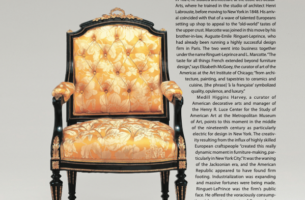 The French Influence: Cabinetmaker Léon Marcotte in 19th C. New York C ...