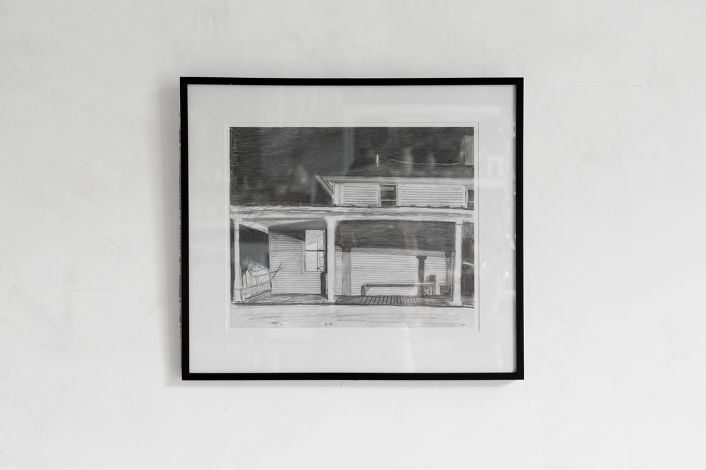 "Wolf Kahn Studio, Winter Night, Johnson, Vt." by Barbara Beebe (1999 ...